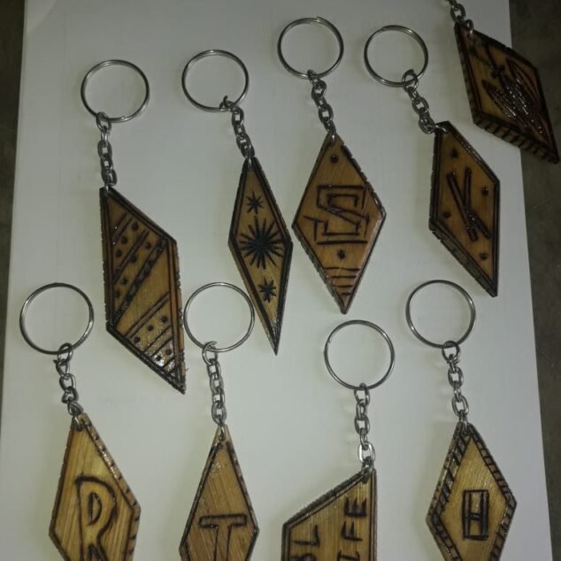 Bamboo Key Chain – UdyamKart